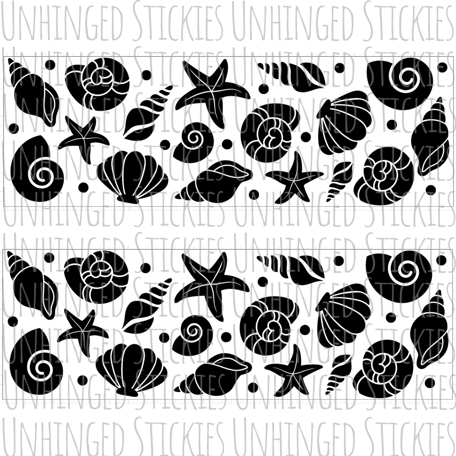 Shells Car Decal - Etsy