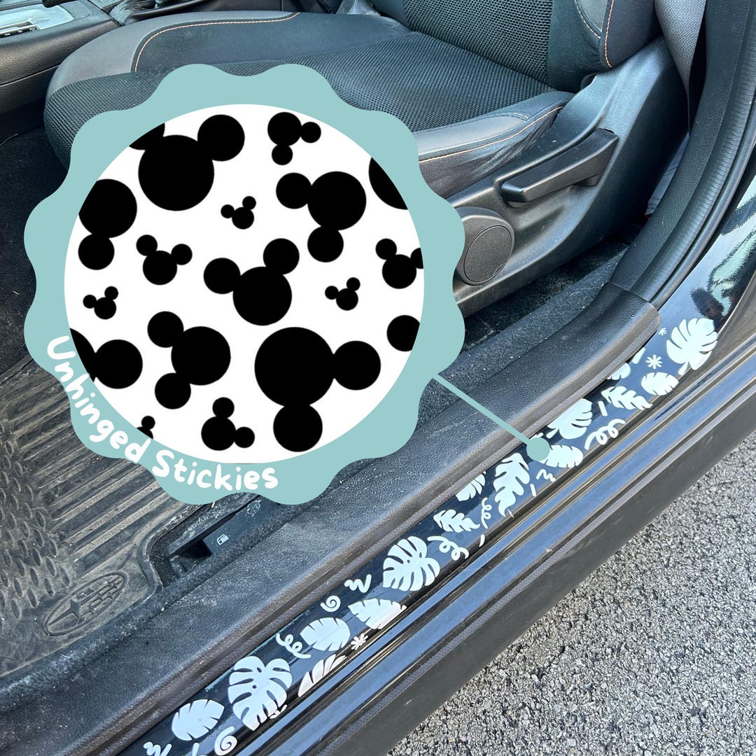 Cartoon Mouse Car Decal - Etsy