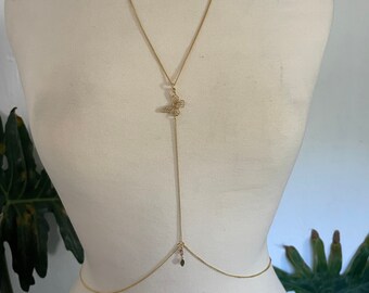 Butterfly Thigh Chain,leg Chain, Body Jewelry,body Chain,dress ...