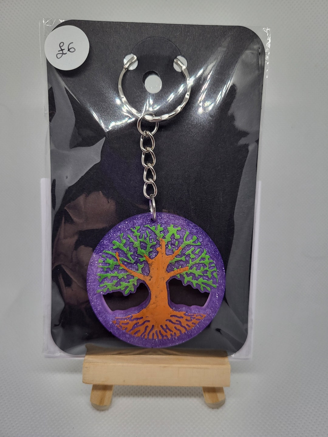 Tree of Life Resin Keychains - Etsy