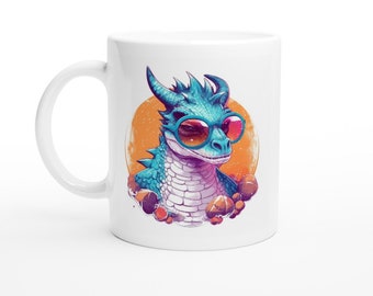 Cute Dragon Coffee Mug Hiccup Dragon Smile Gifts Gift for Him Gift for ...