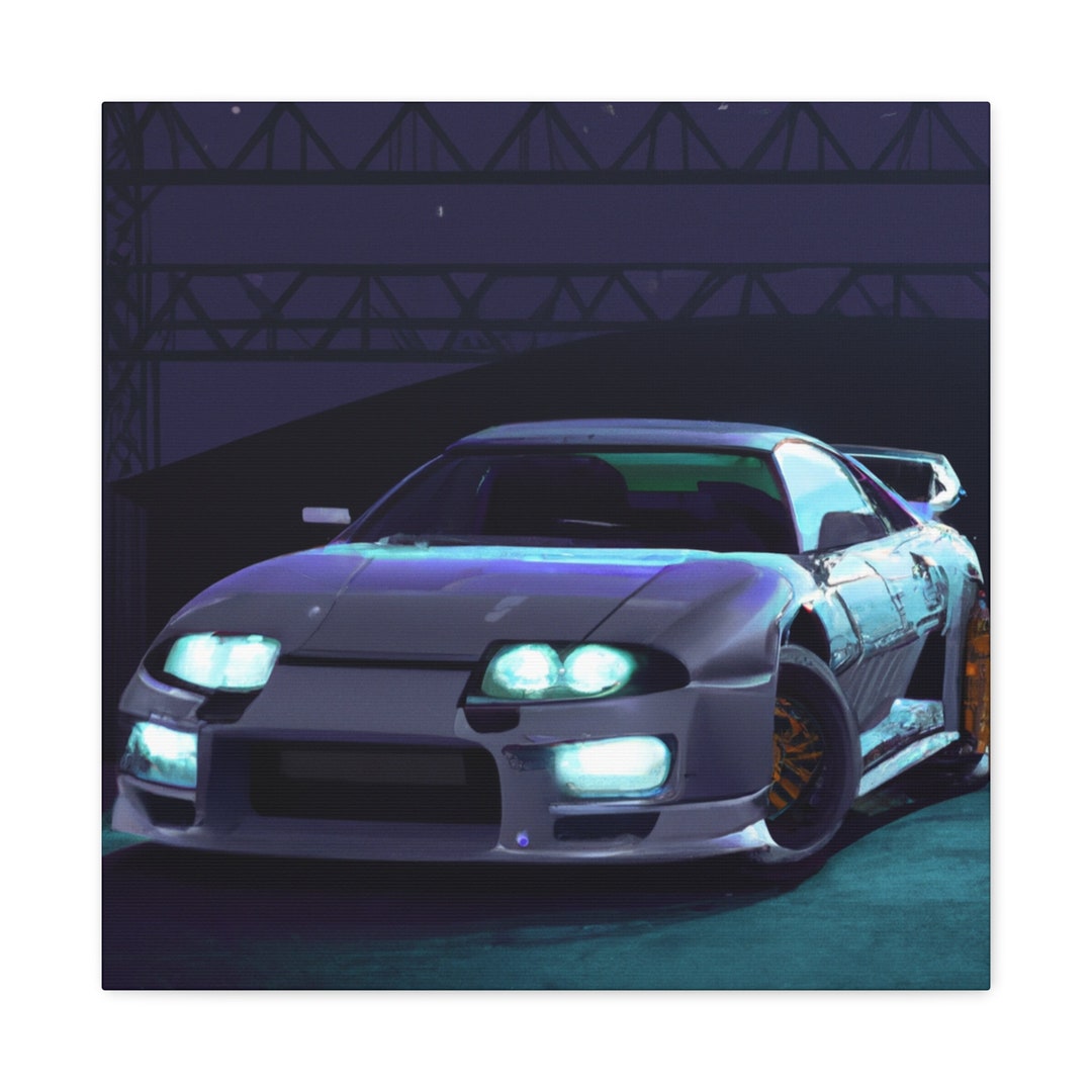 Toyota Supra Lover Canva Supra MK4 Car Lover Gift Gift for - Etsy