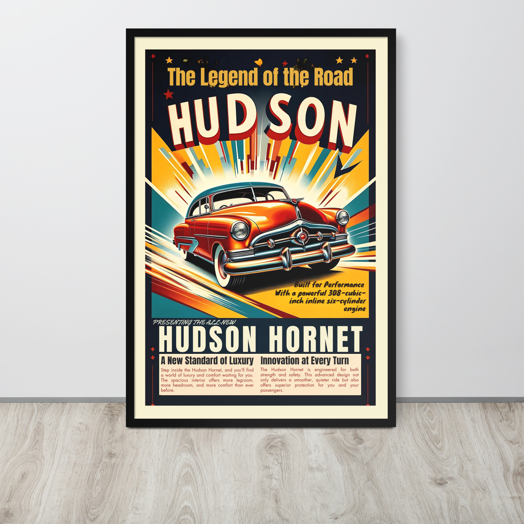 Vintage Car Poster Set Digital Download, Vintage Car Print, Race Car ...