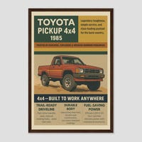 Toyota 4runner Digital Print *INSTANT DOWNLOAD*. A Great Wall Art Print ...
