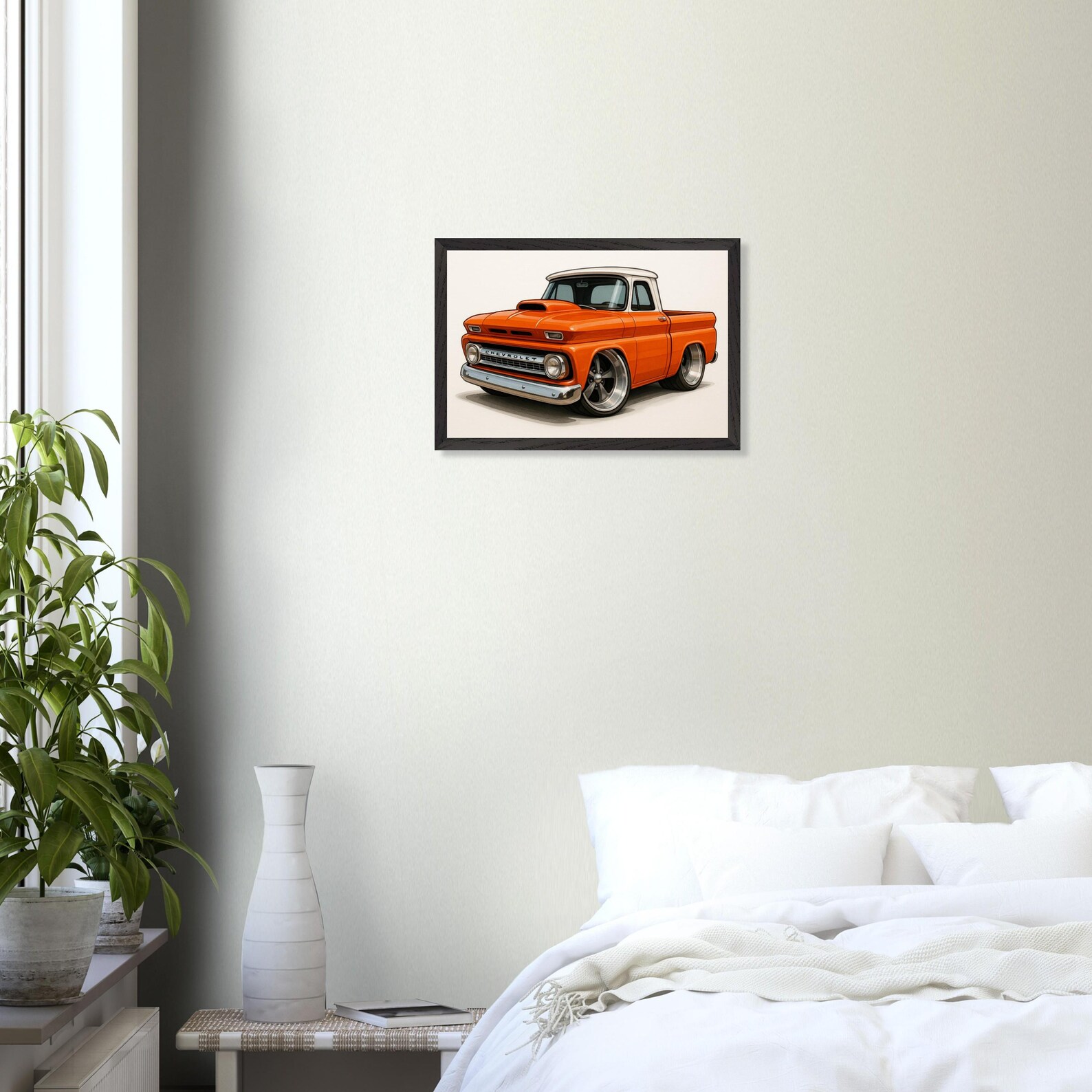 1963 Chevy C10 Pickup Truck Poster – Vintage Hot Rod Art - Etsy