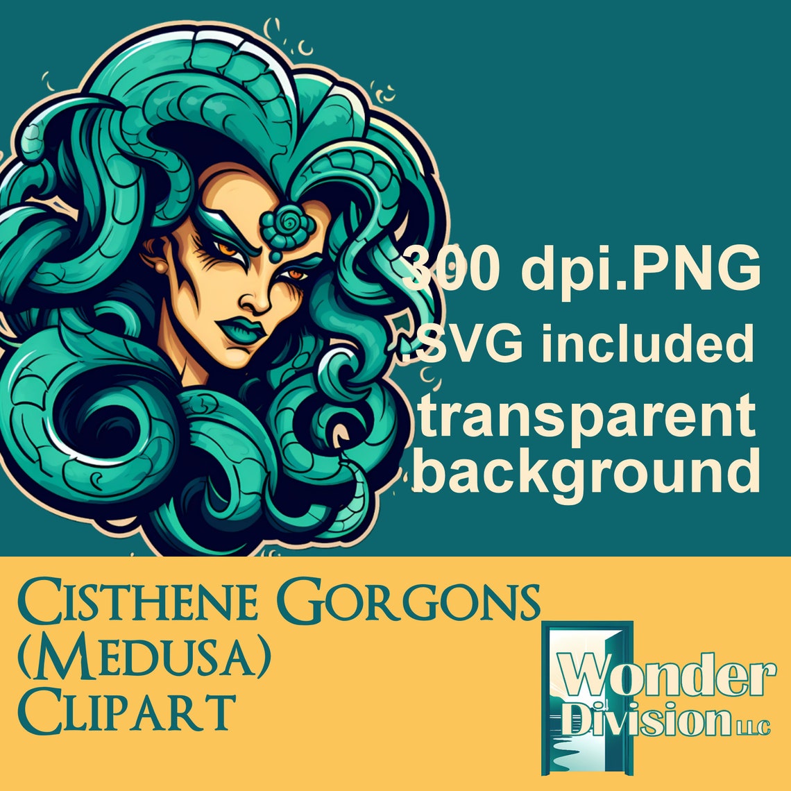 Cisthene Gorgons, Medusa, Digital, Transparent Background, PNG, SVG ...