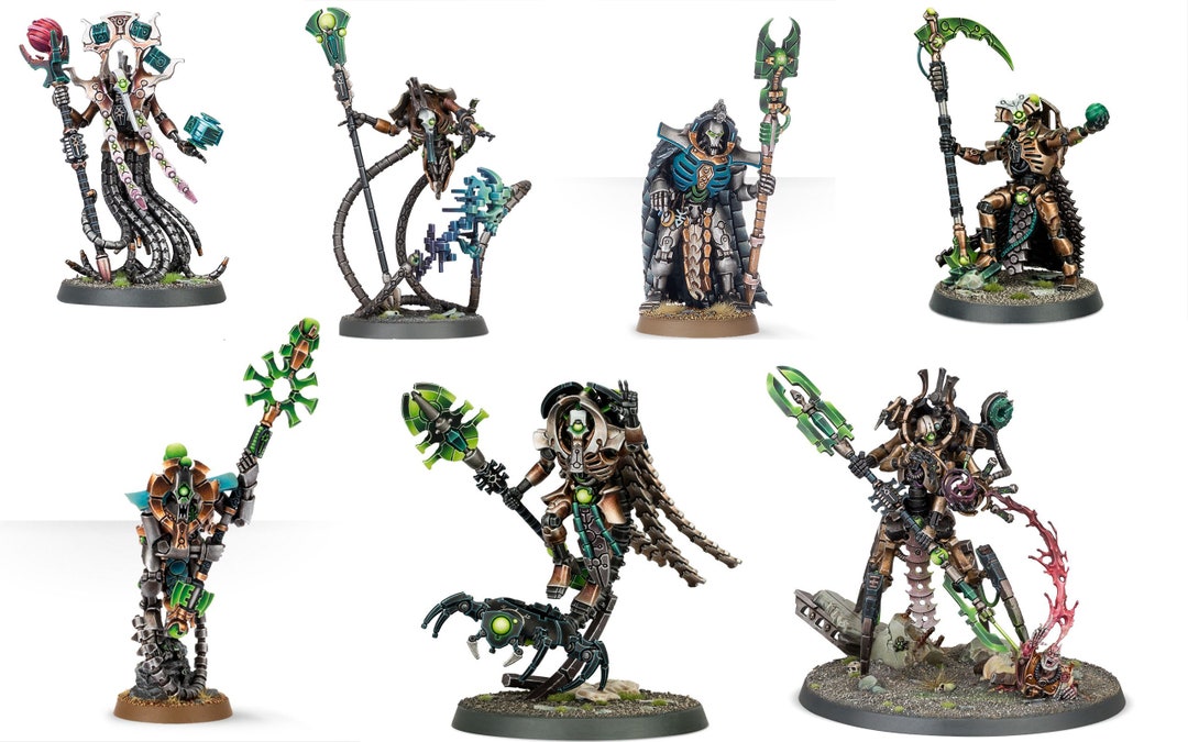 Necrons STL Collection - Etsy
