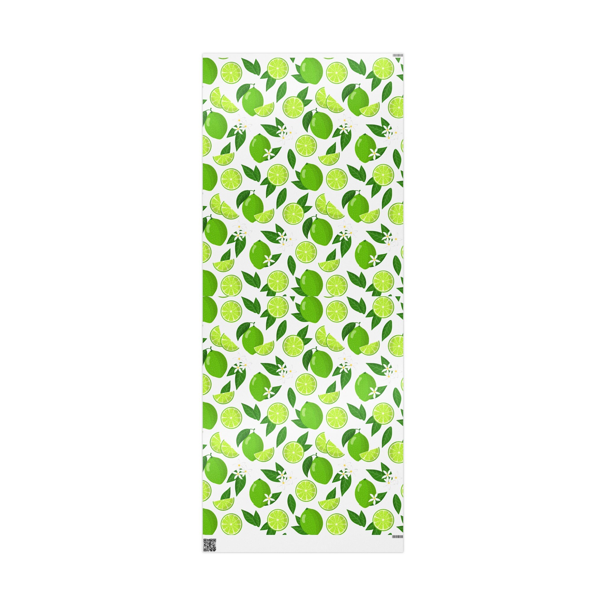 Lime Summer Wrapping Papers,citrus Theme Gift Wrap, Bridal Shower ...
