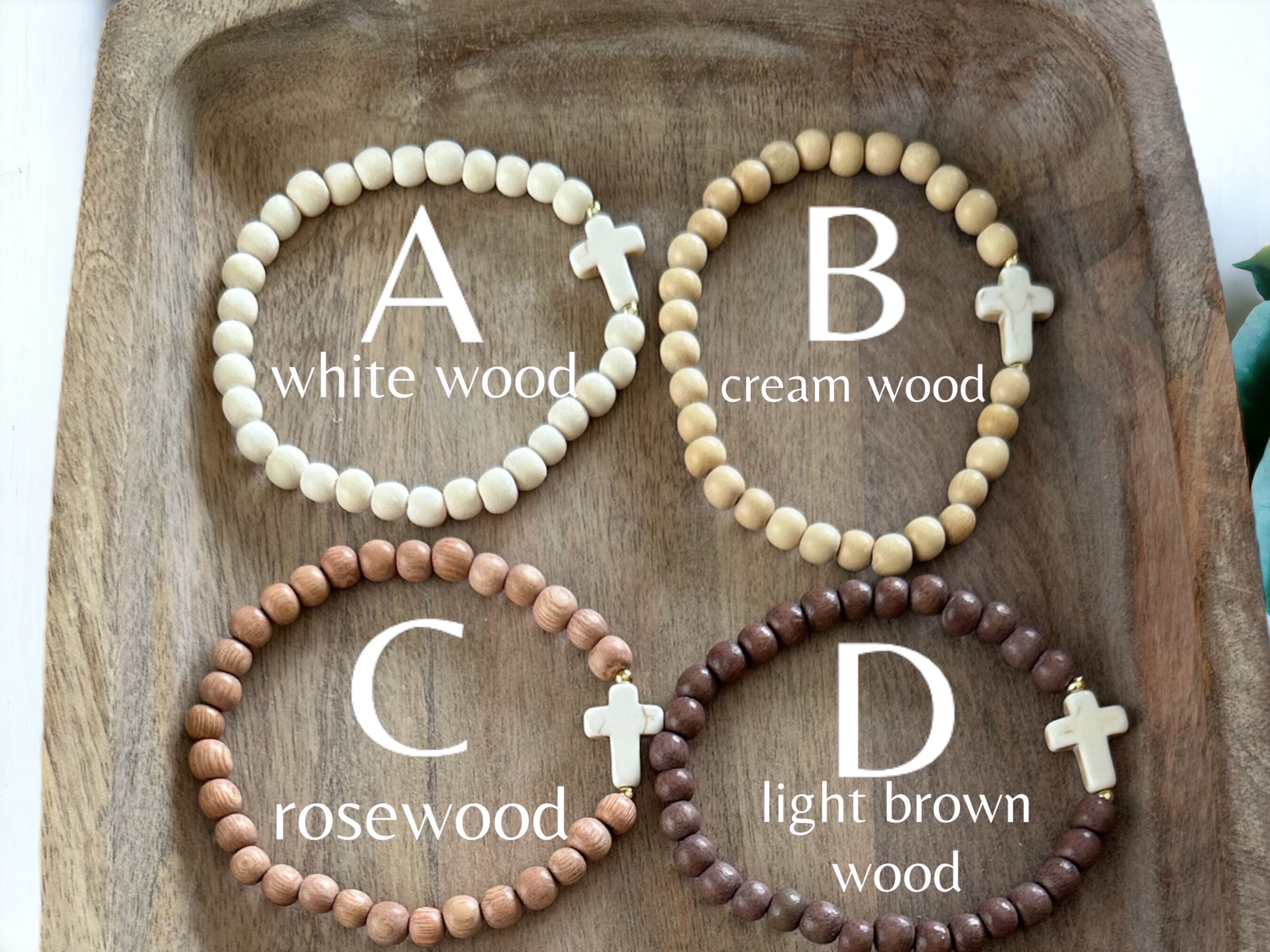White Turquoise Cross Bead Bracelets Cross Bracelets Beaded Bracelet - Etsy