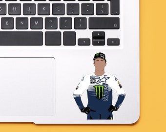 Eli Tomac 3 ET3 Logo Monster Energy Yamaha Racing Supercross Motocross ...