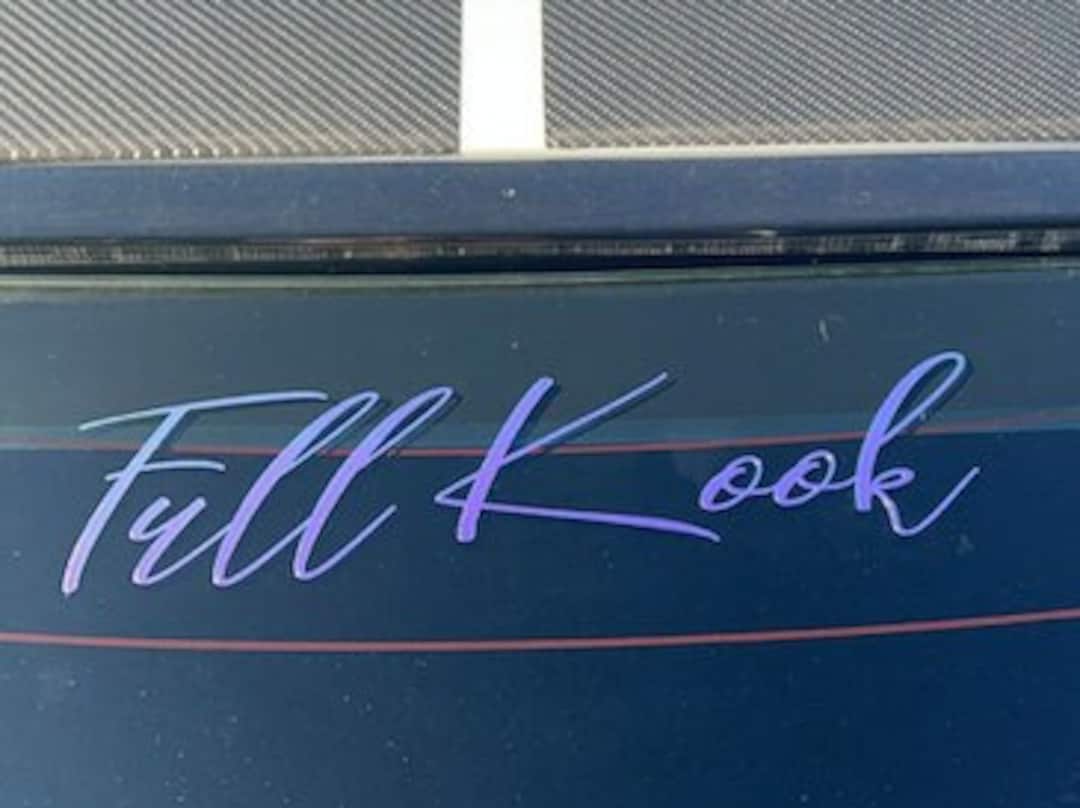 Outer Banks Full Kook Sticker - Etsy