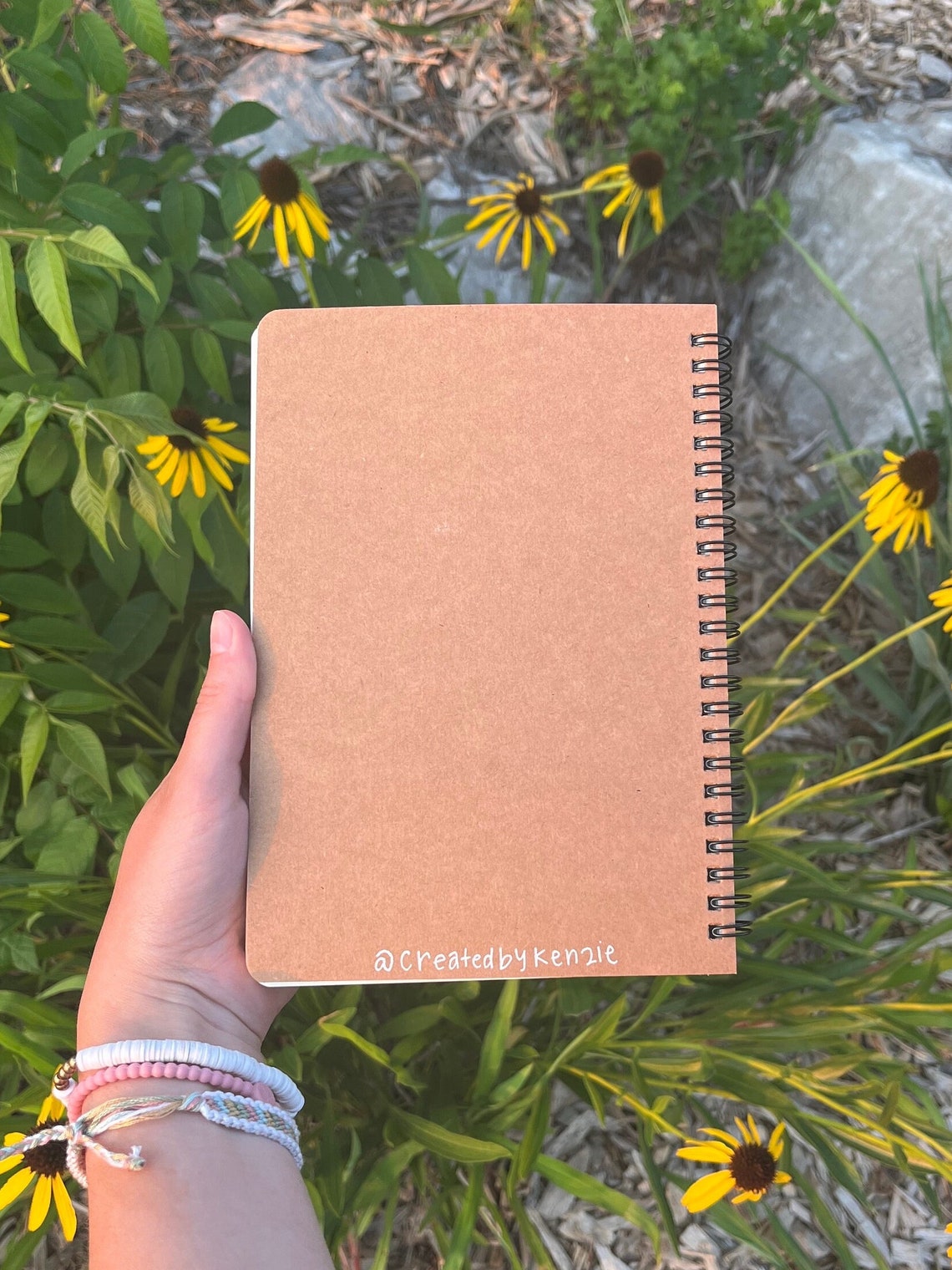 Christian Journal | Hand Painted | Rooted in Christ | Spiral Journal ...