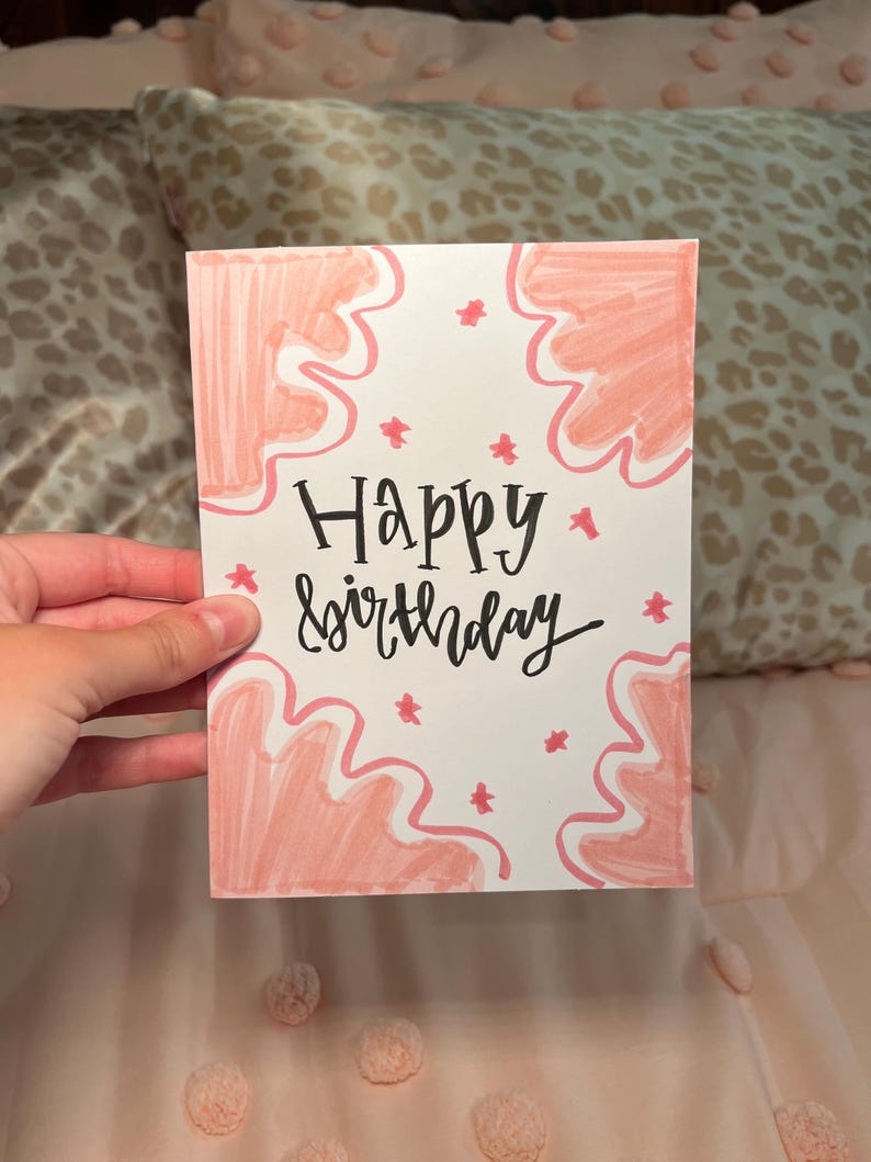 Set of 3 Birthday Cards - Two Tone Theme - Birthday Card Pack ...