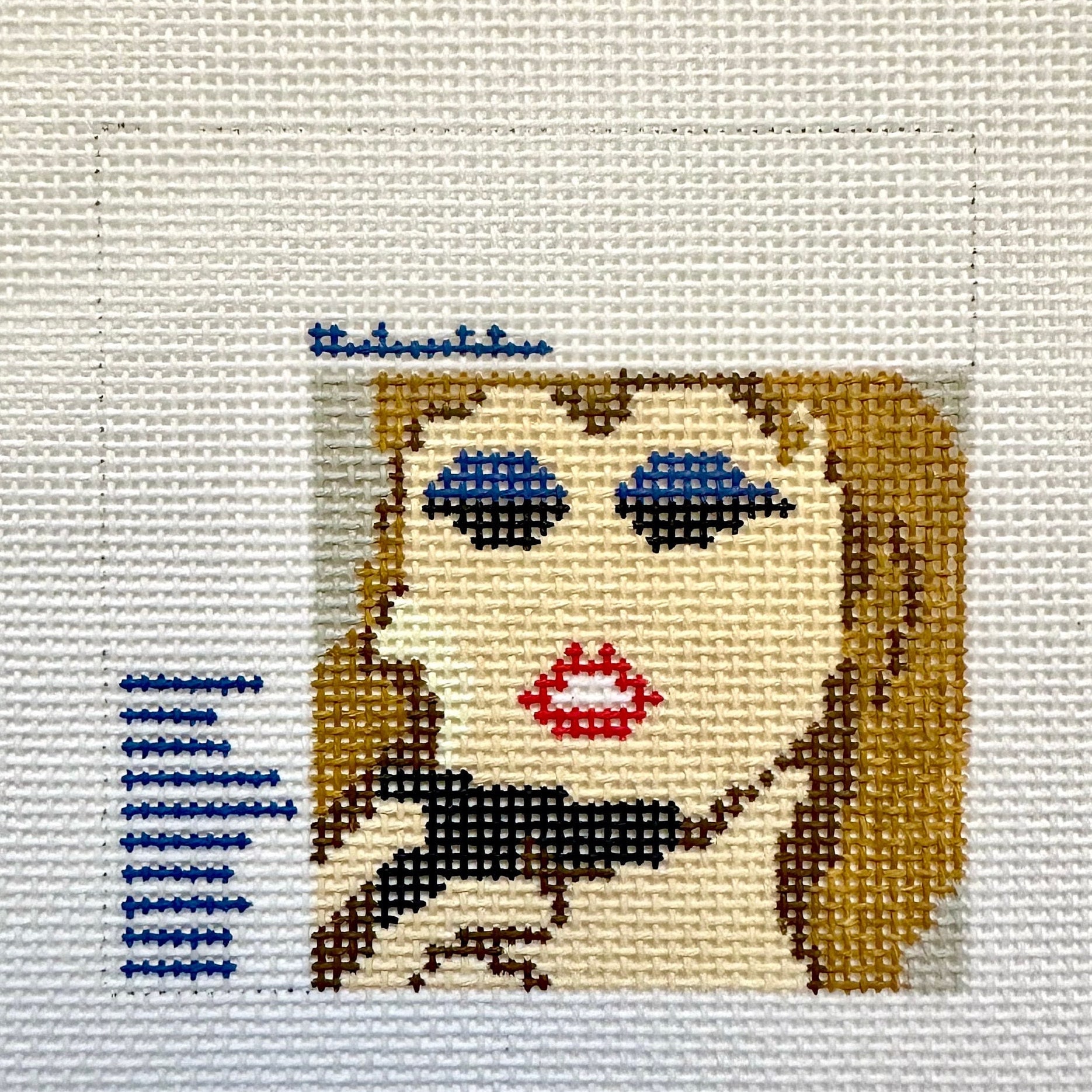 Taylor Swift Midnights Needlepoint Canvas Handpainted - Etsy