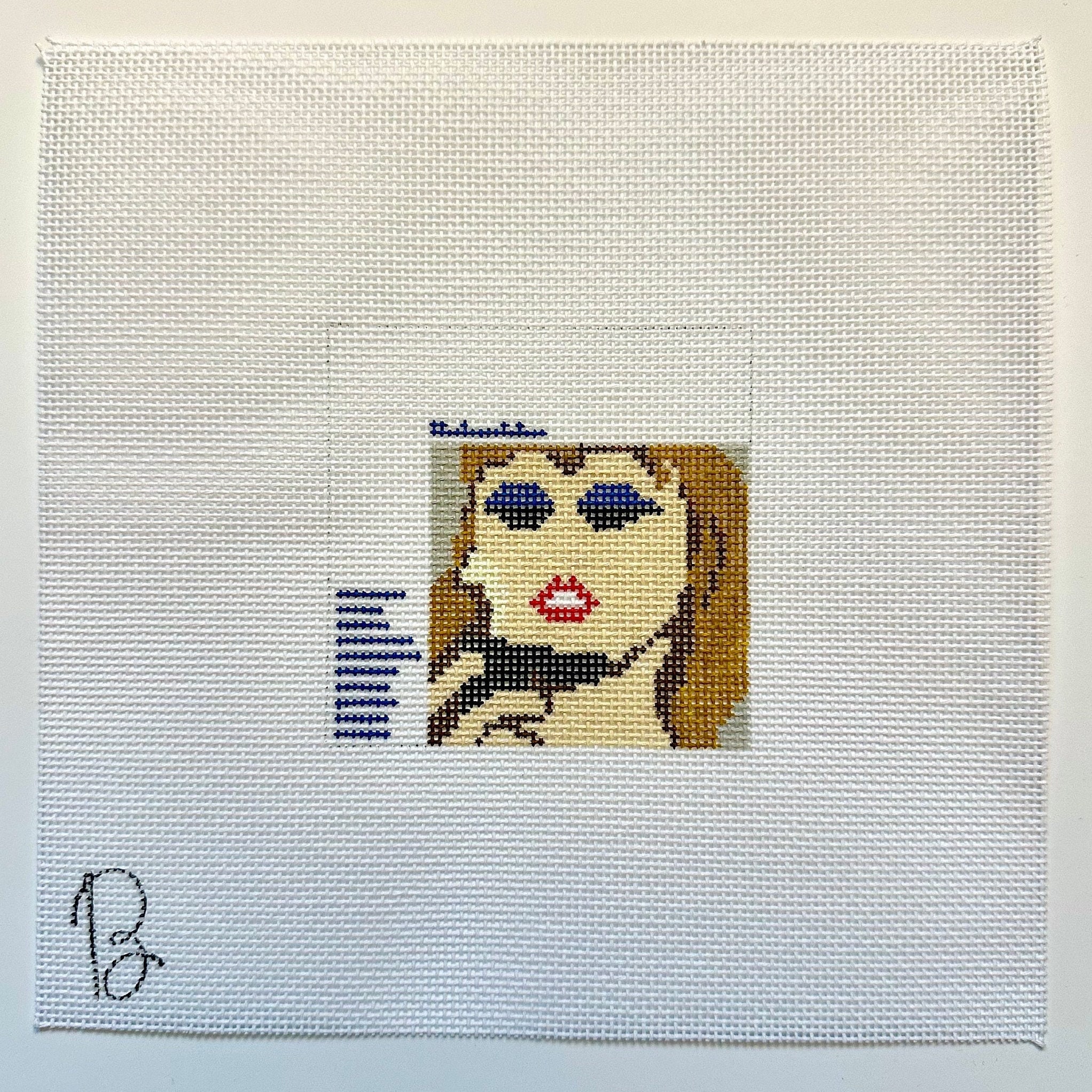 Taylor Swift Midnights Needlepoint Canvas Handpainted - Etsy