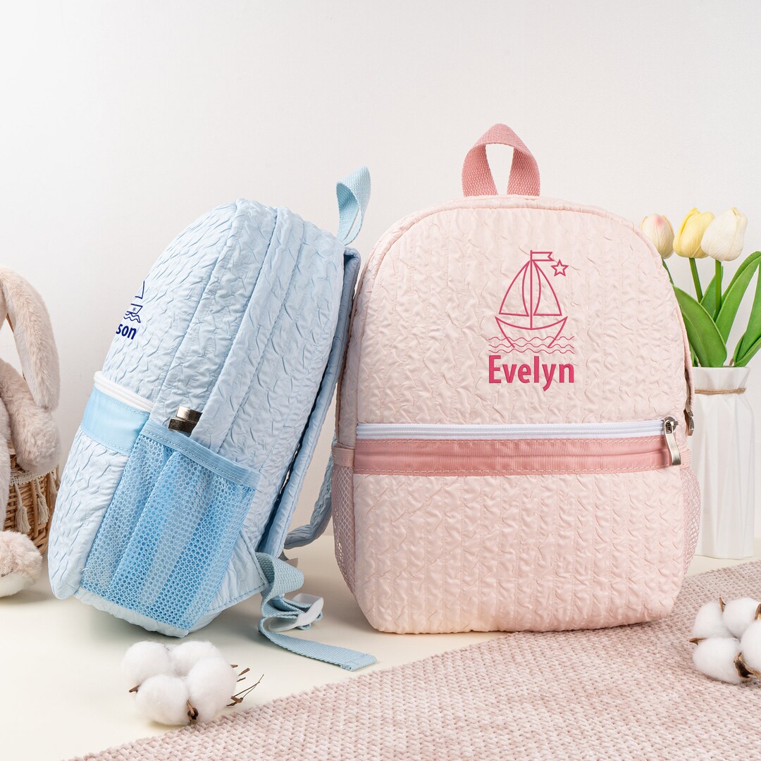 Toddler Backpack Personalized Backpack for Kids Custom Preppy ...