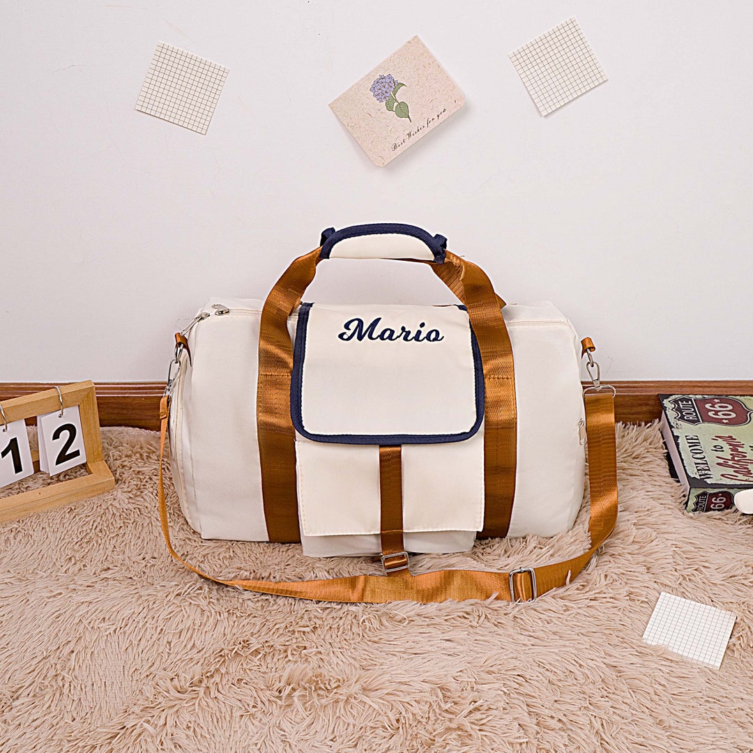 Personalized Travel Bag for Women, Monogrammed Duffle Bag, Bridesmaid ...