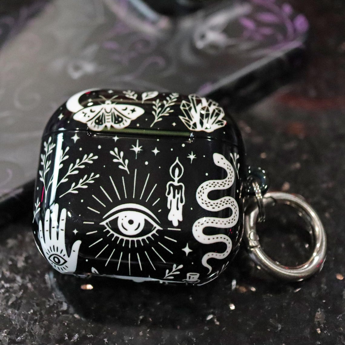 Mystical Airpods Gen 4 Case | Gothic Witchy Design, Protective ...