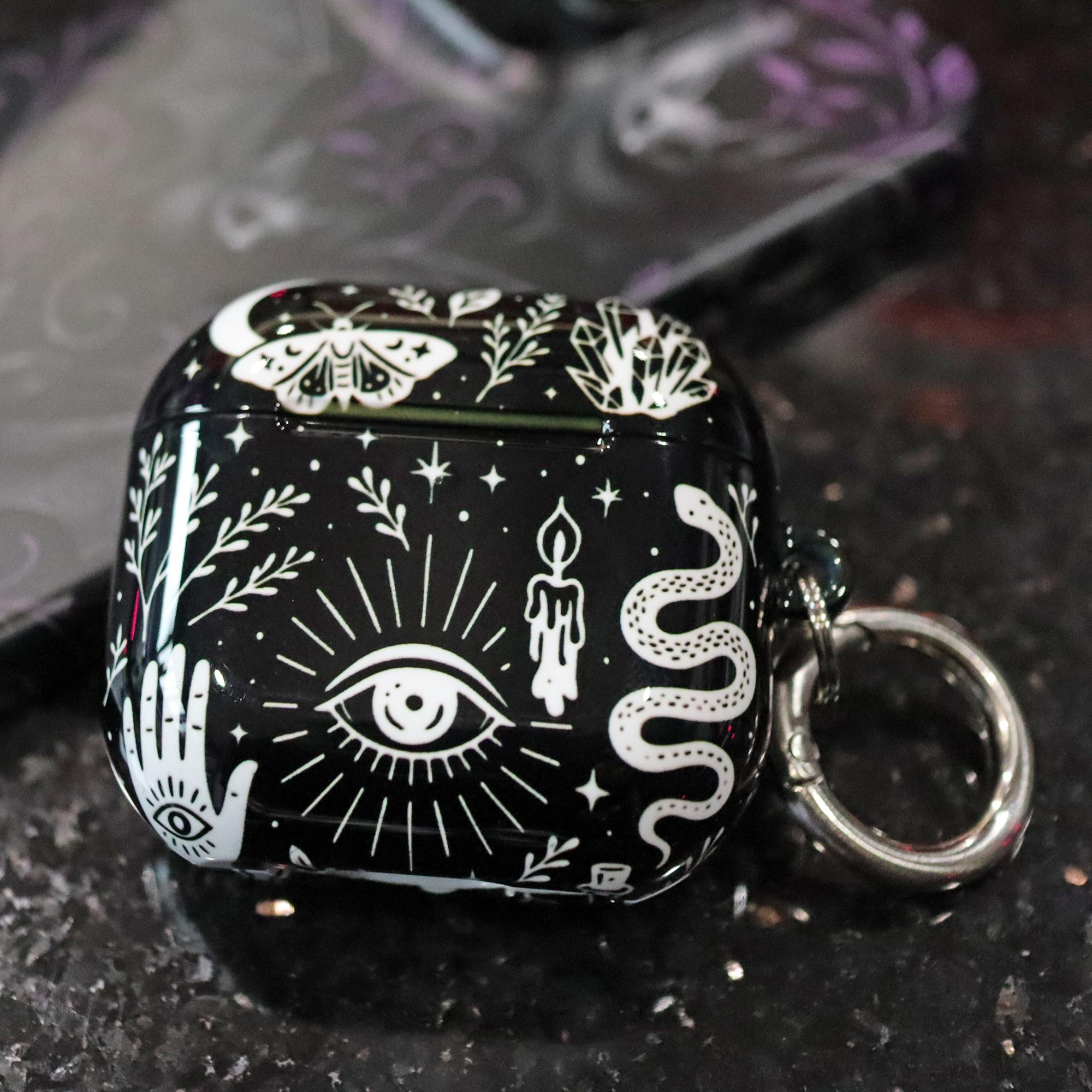 Mystical Airpods Gen 4 Case | Gothic Witchy Design, Protective ...
