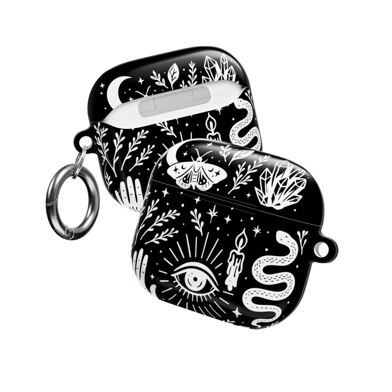 Mystical Airpods Gen 4 Case | Gothic Witchy Design, Protective ...