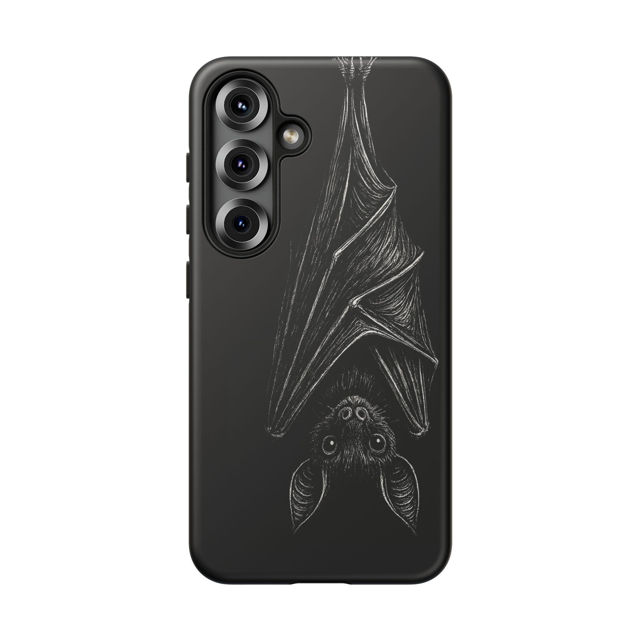 Hanging Black Bat | Samsung Dual Layer Phone Case Cover | Halloween ...
