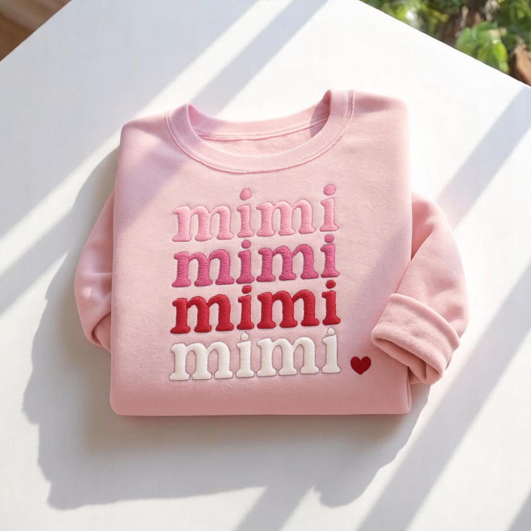 Embroidered Mimi Shirt, Embroidered Mimi Shirt, Embroidered Gift for ...