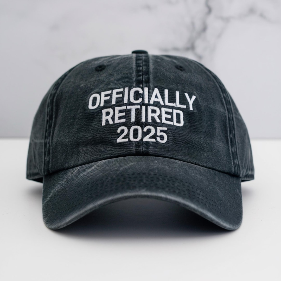 Embroidered Funny Retirement Hat, Retirement Gift for Women, Retirement ...