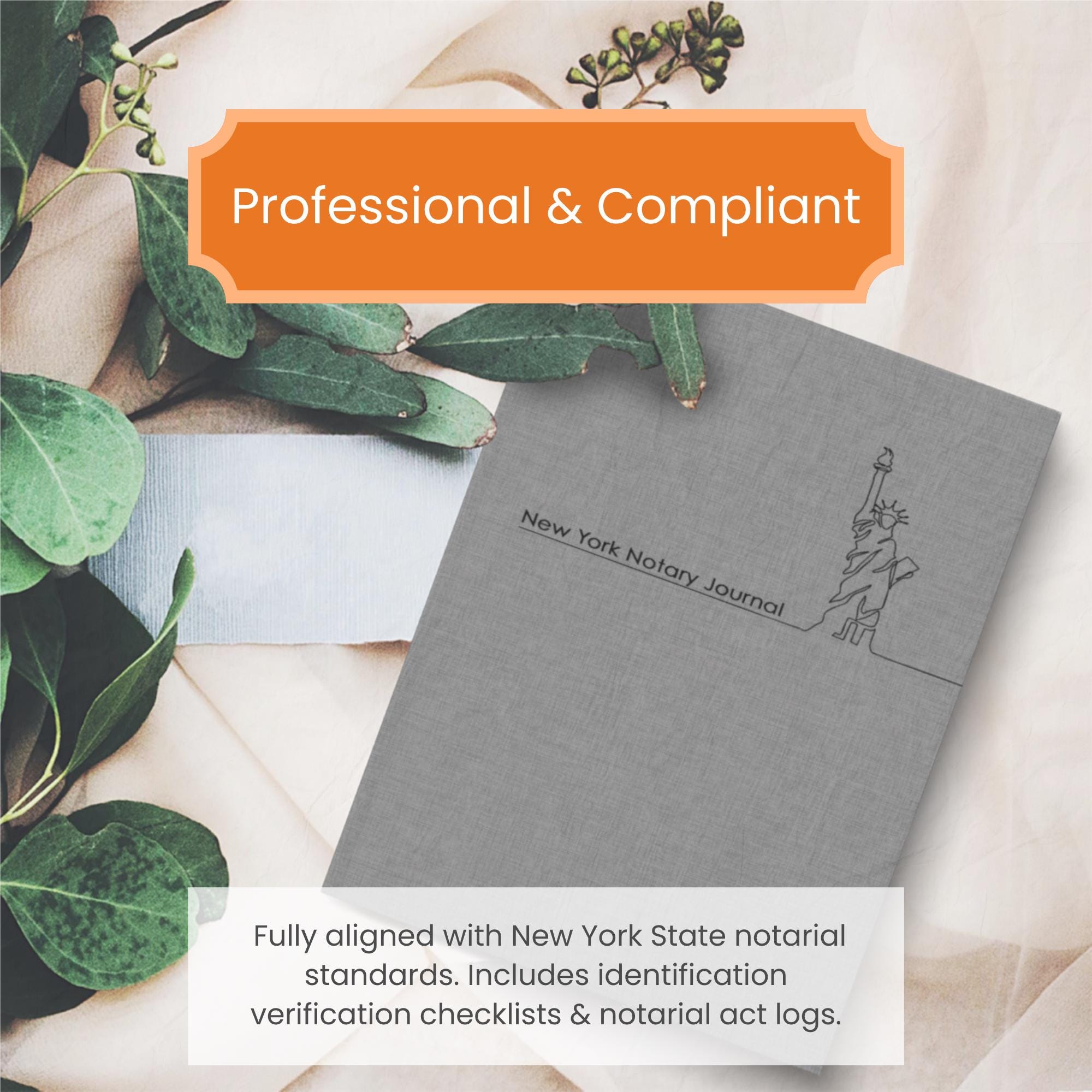 New York Notary Journal, Notary Log Book, Notary Record Book, Notary ...