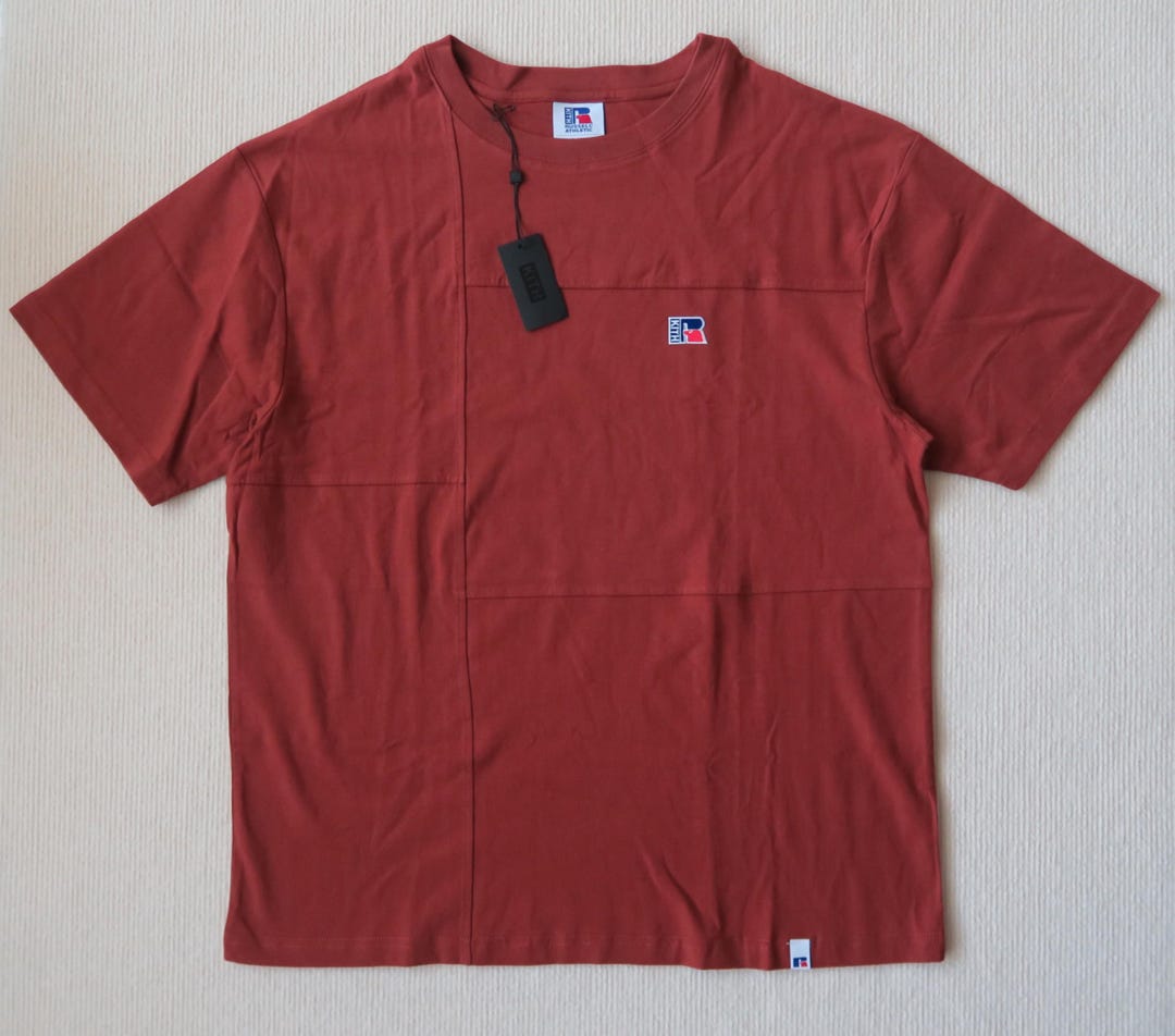 Kith X Russell Athletic Logo Embroidery Patch T-shirt - Etsy