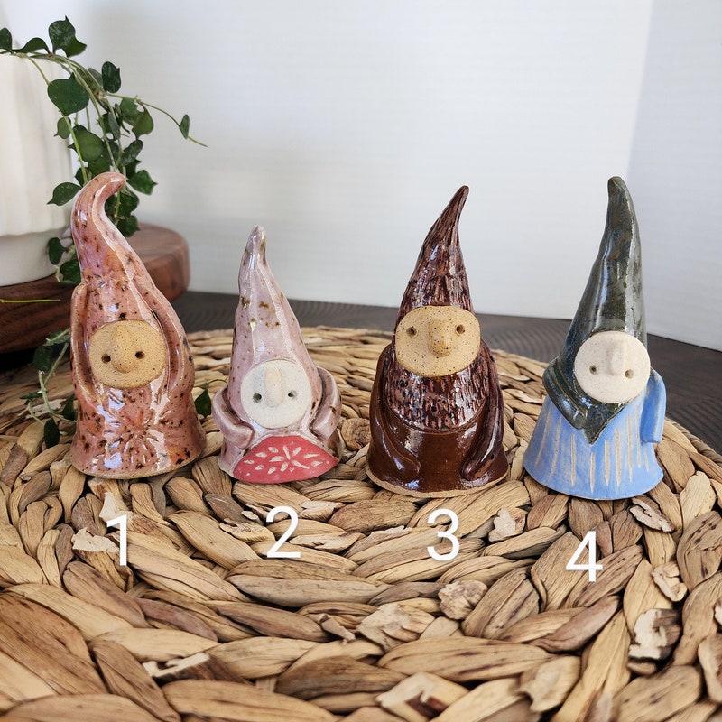 Handmade Ceramic Gnomes - Etsy