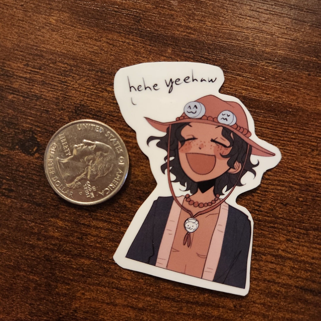 Ace Yeehaw Glossy Die Cut Sticker - Etsy