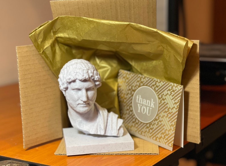 Roman Emperor Hadrian Bust / Statue | Roman History Gift - Etsy