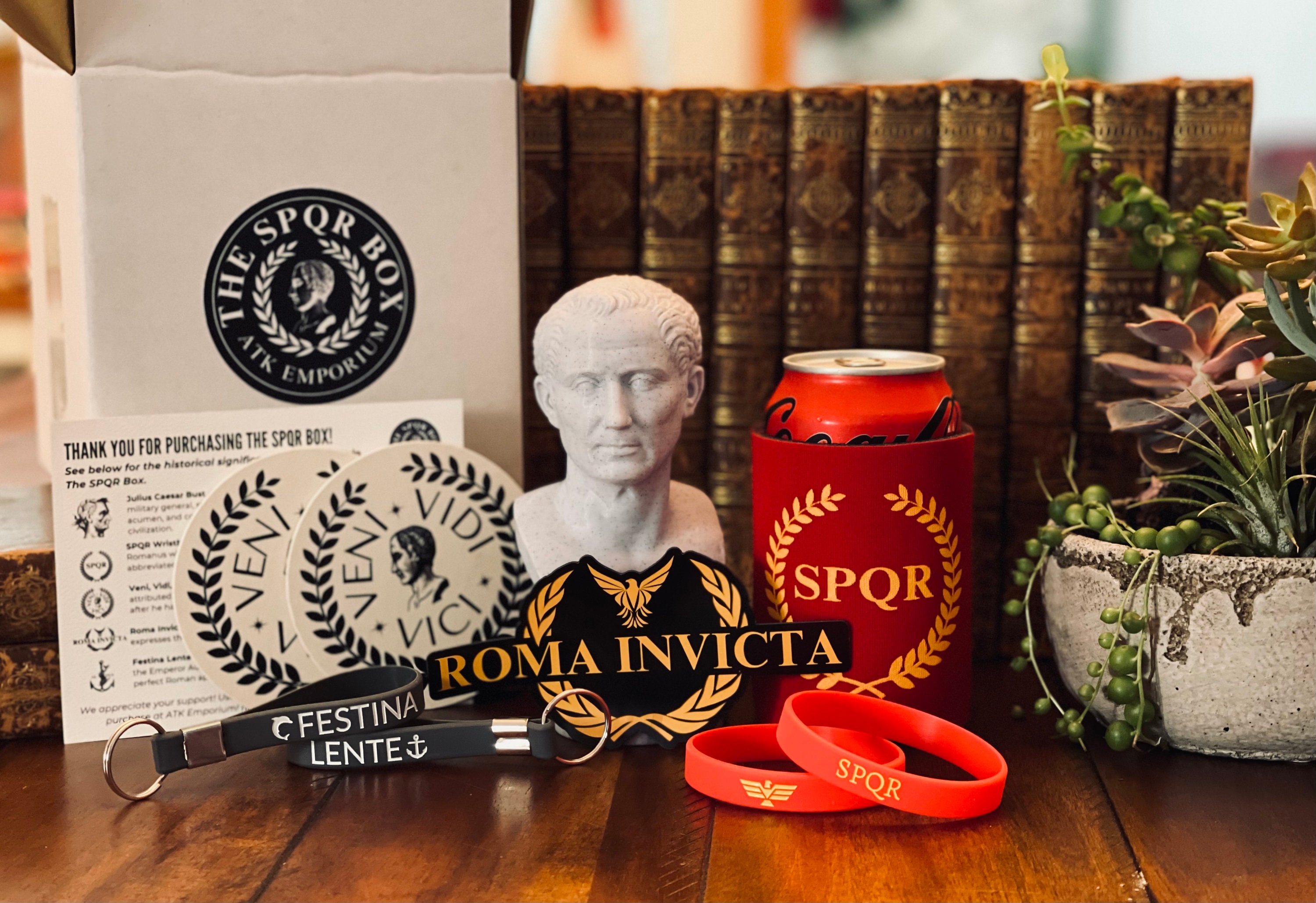 The SPQR Box / Roman History Themed Gift Box - Etsy