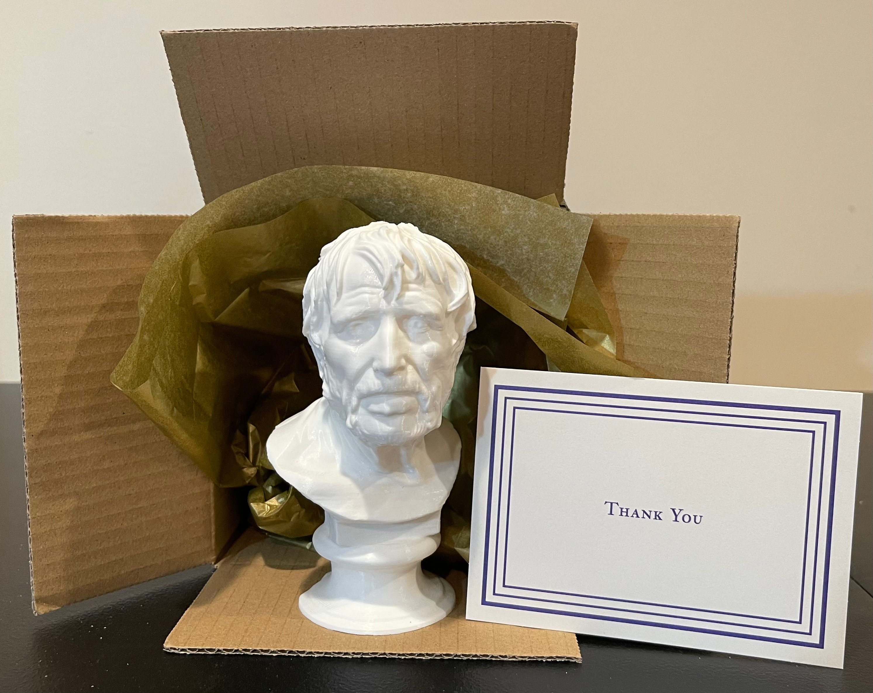 Stoic Philosopher Seneca the Younger Bust / Statue Stoic Gift - Etsy