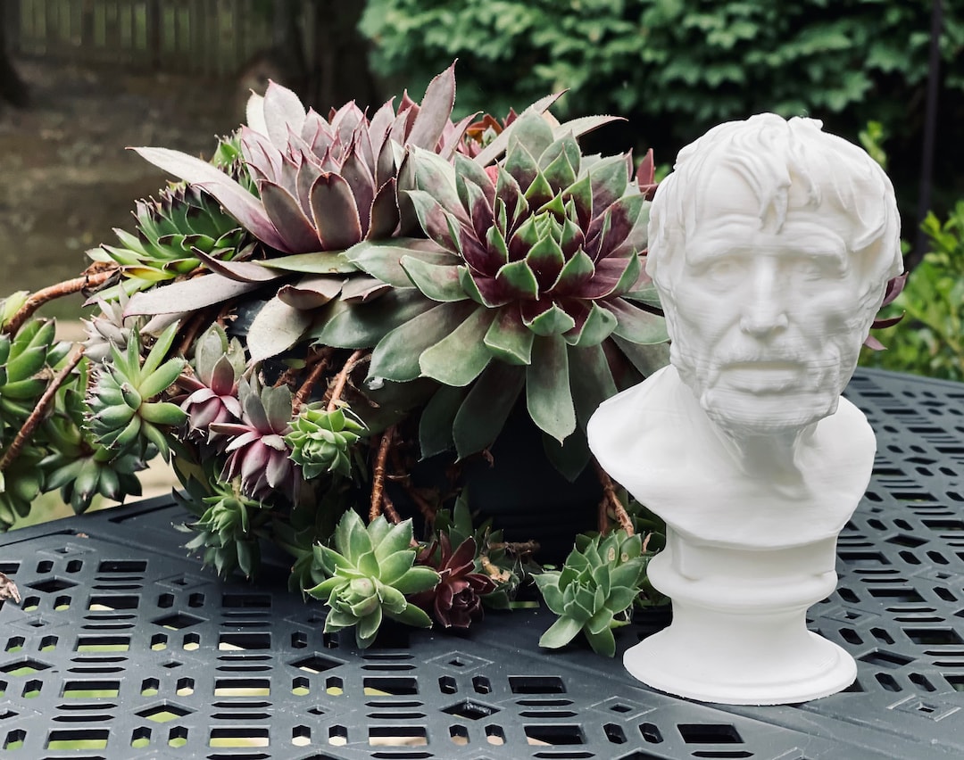 Stoic Philosopher Seneca the Younger Bust / Statue | Stoic Gift - Etsy