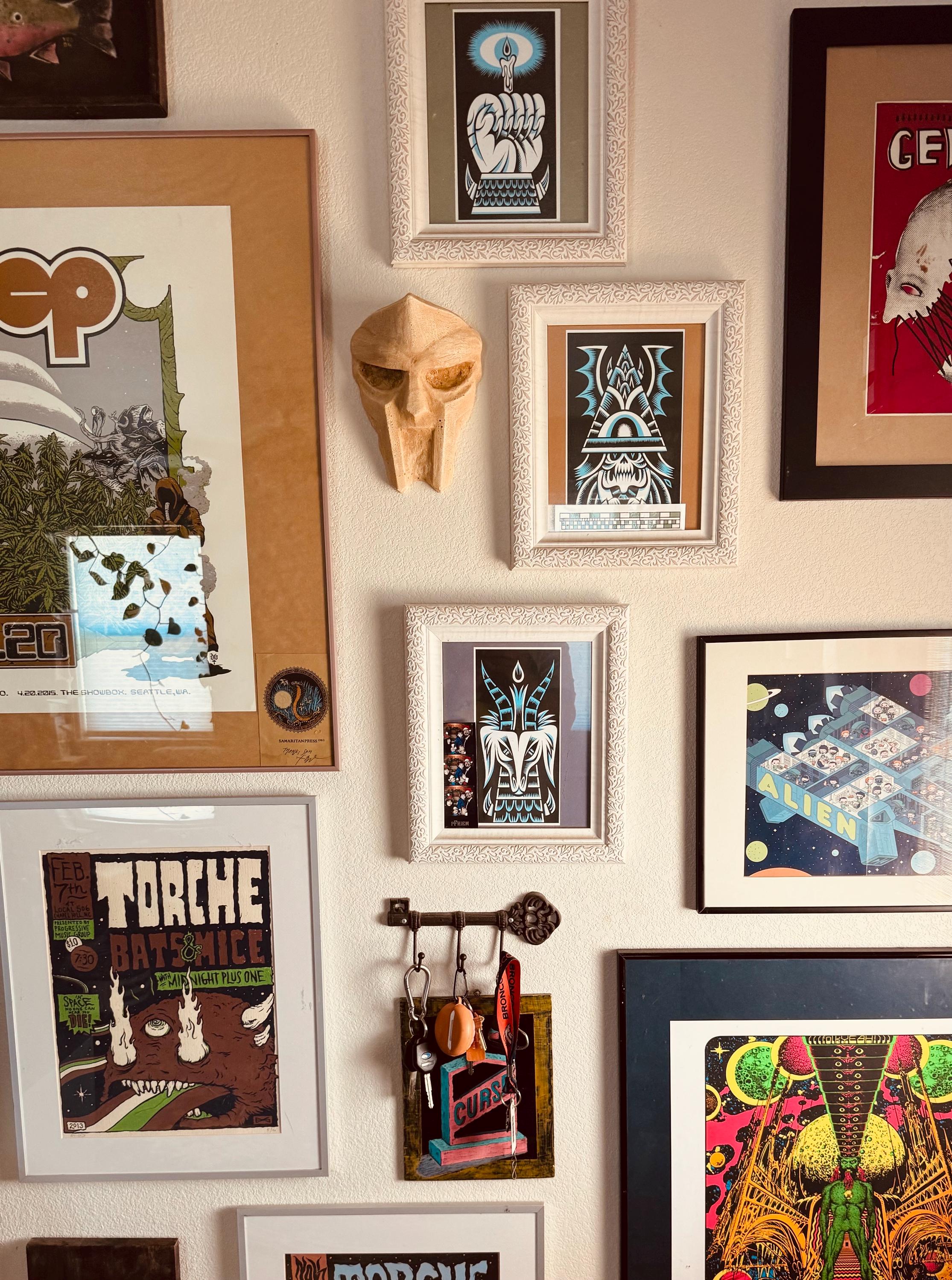 MF DOOM Born Like This Mask Statue - Etsy