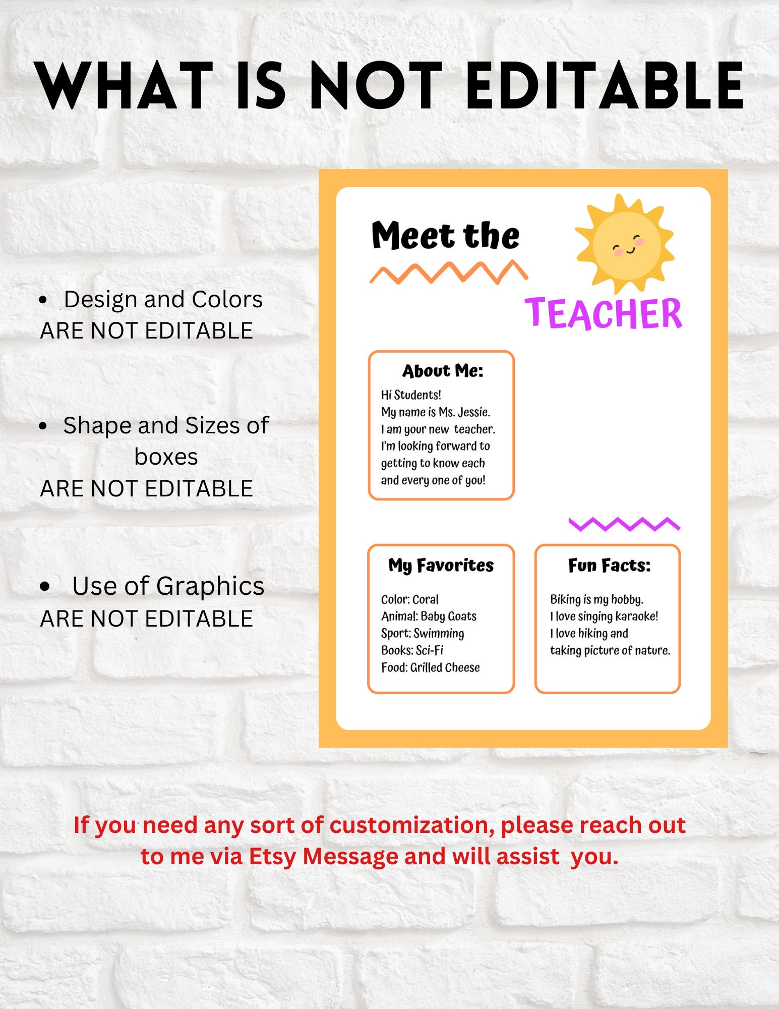 Meet the Teacher Template, Meet Your Teacher, Meet Your Teacher ...