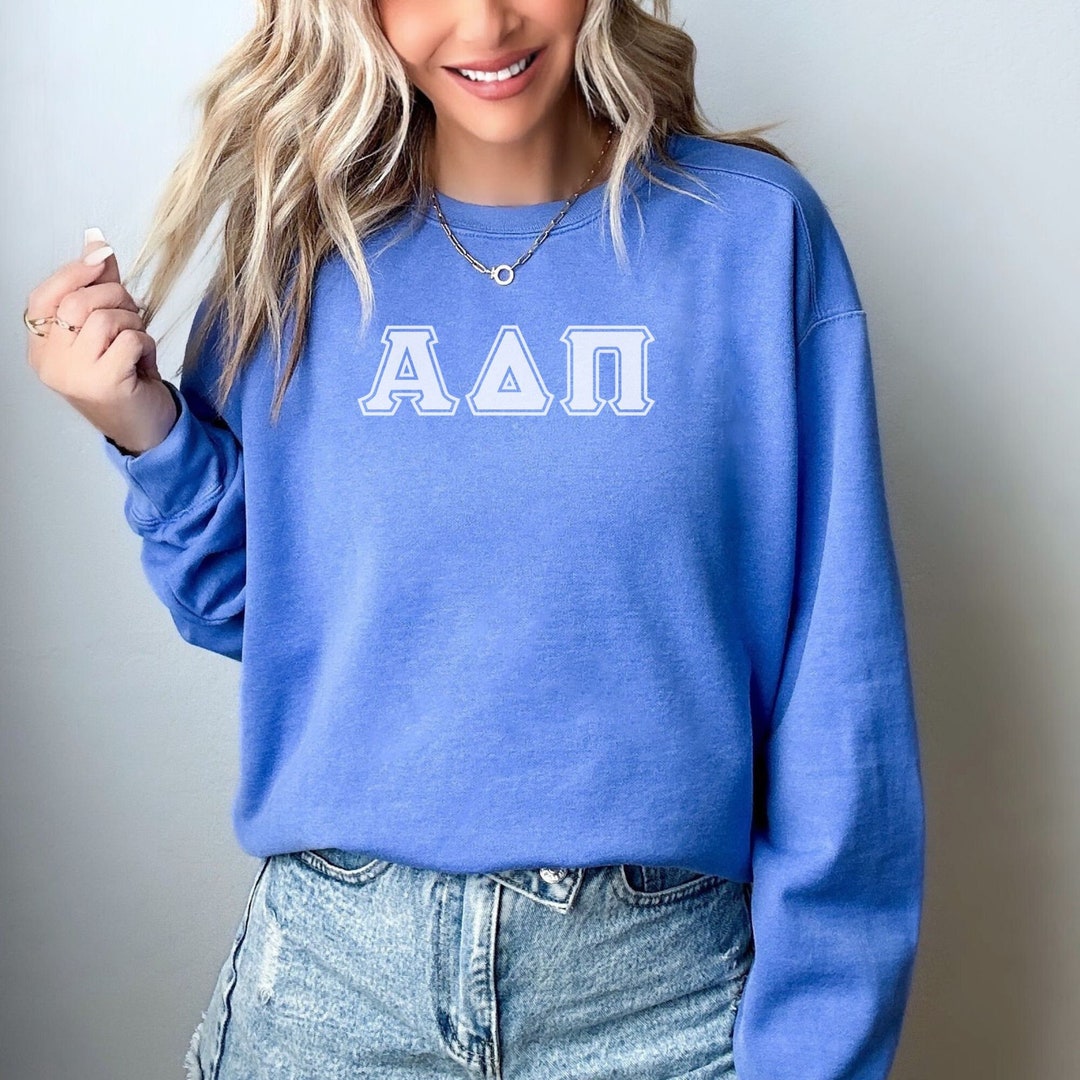 Alpha Delta Pi Sweatshirt, Adpi Shirt, Sorority Gift, Alpha Delta Pi ...