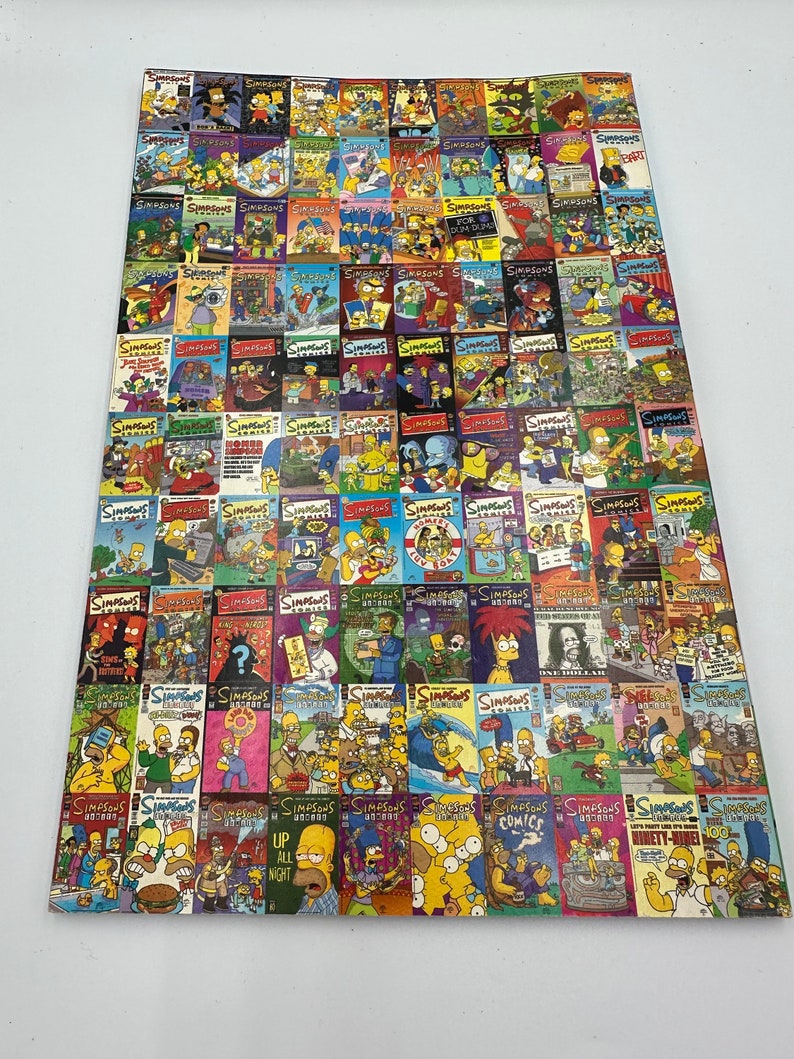 2004 Simpsons Comics #100, Giant-sized 100th Issue - Etsy