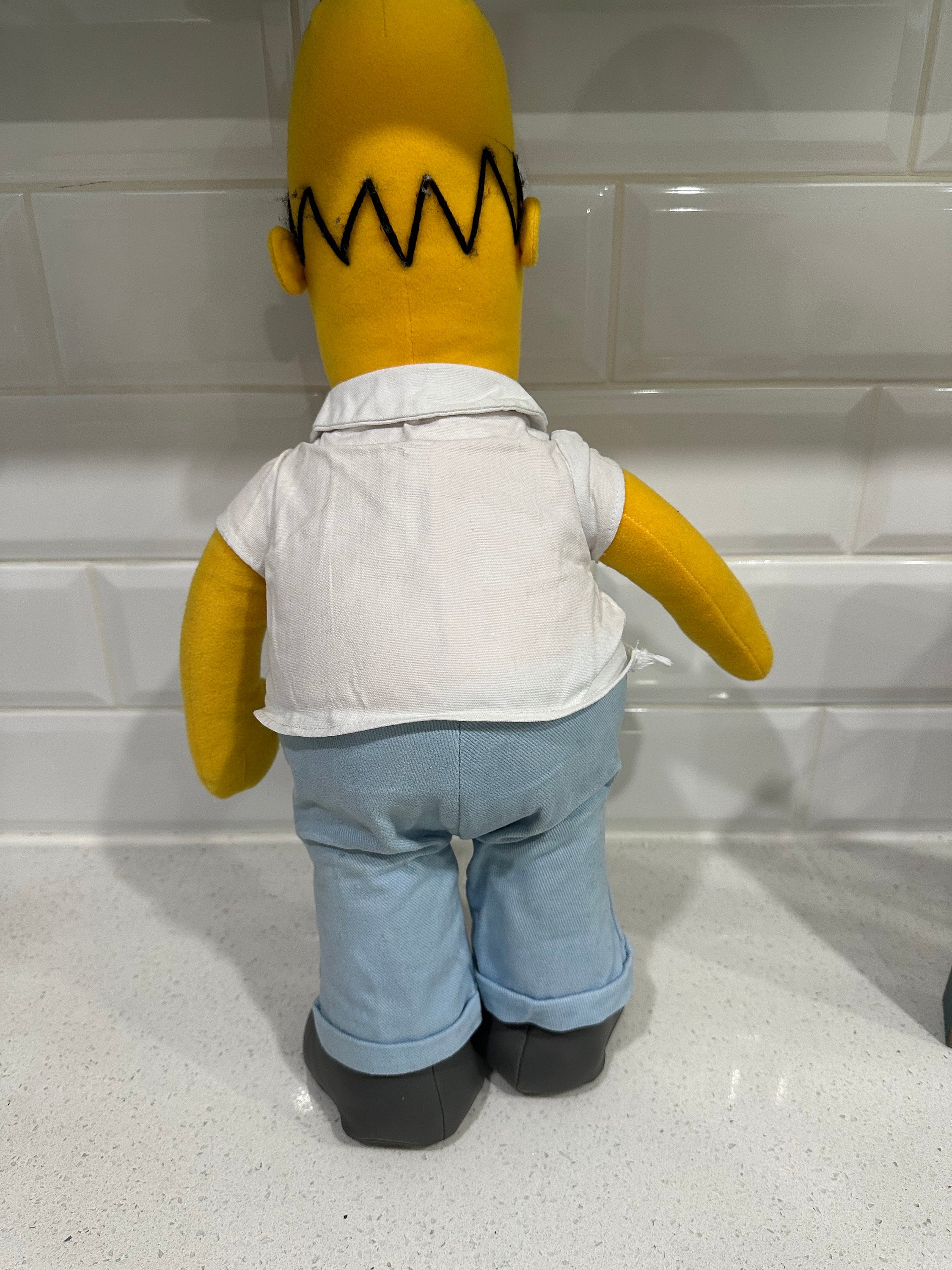 Homer Simpson Plush Doll - Etsy