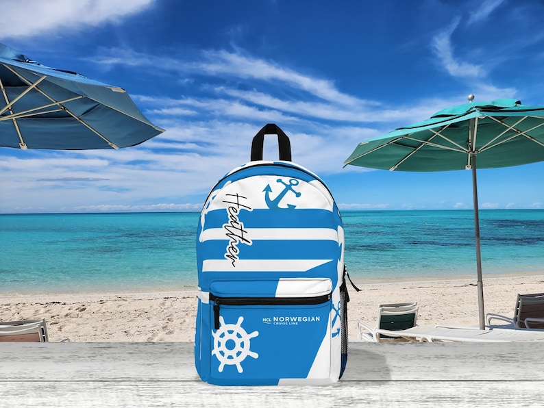 Personalized NCL Norwegian Cruise Backpack | NCL Norwegian Cruise Gifts ...