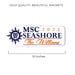 Cruise Door Magnet MSC Ship Name | Personalized MSC Cruise Ship Door ...