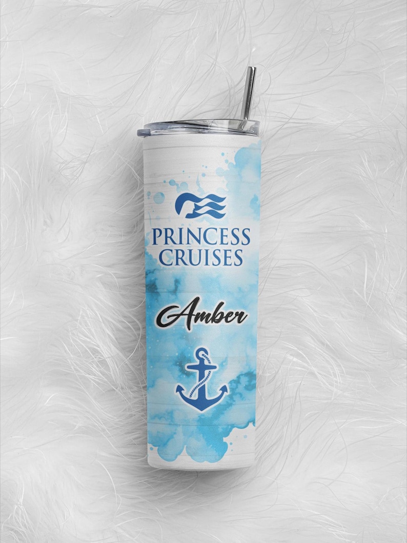 Princess Cruise Tumbler Cup Personalized | Custom Princess Cruise Cup ...