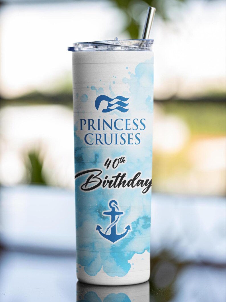 Princess Cruise Tumbler Cup Personalized | Custom Princess Cruise Cup ...