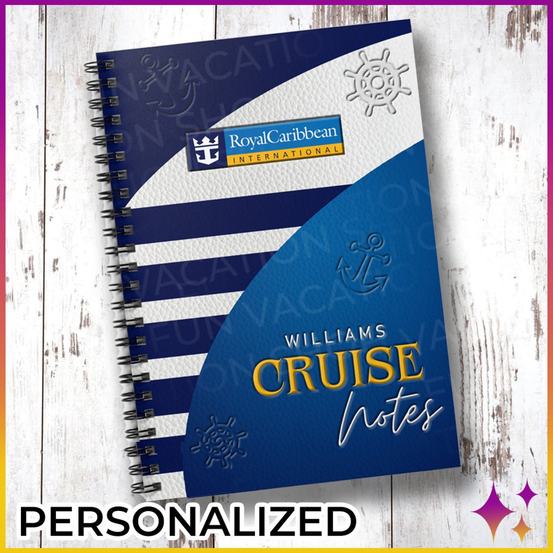 Royal Caribbean Cruise Personalized Travel Notebook | Custom Royal ...