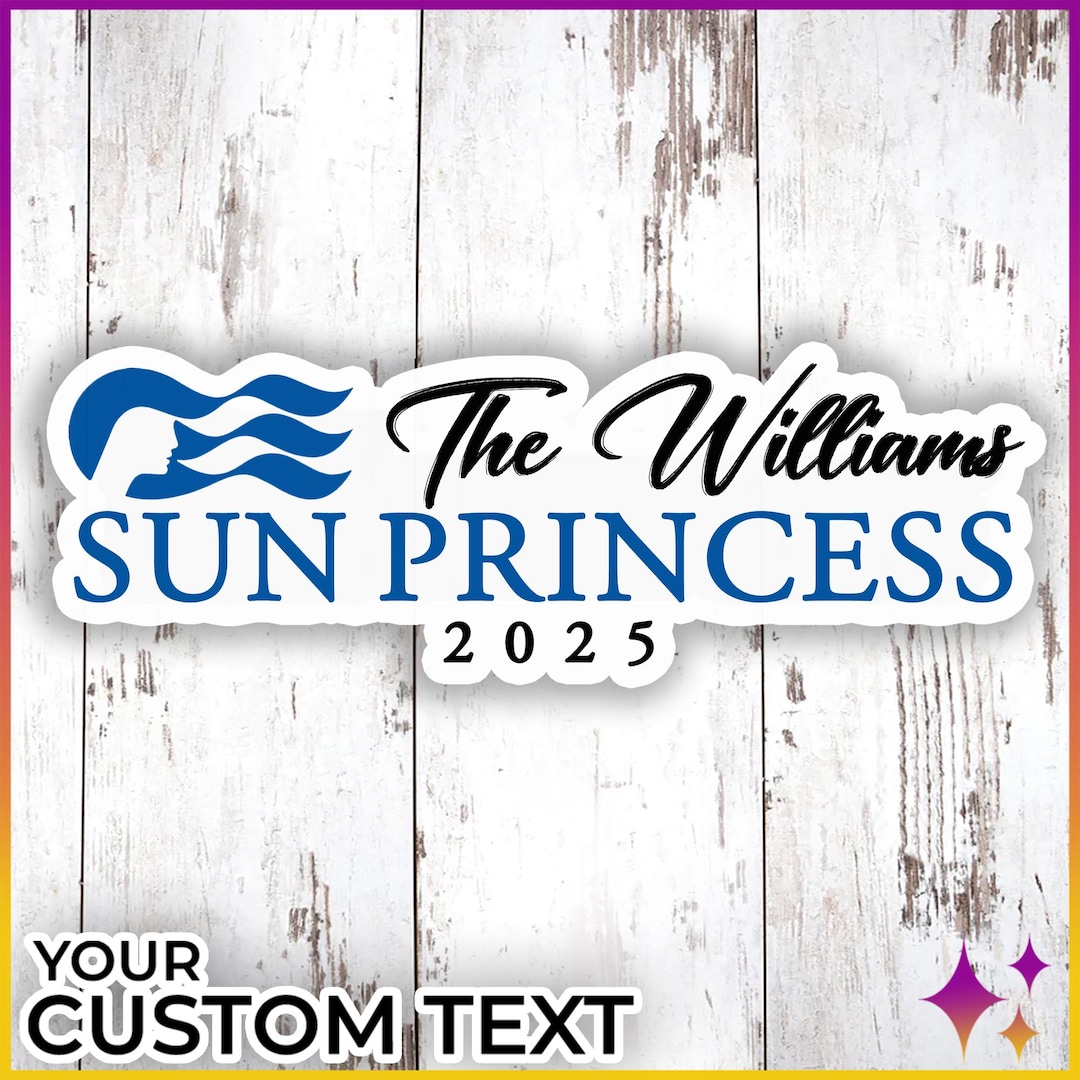 Princess Cruise Door Magnets | Personalized Princess Cruise Door Cruise ...