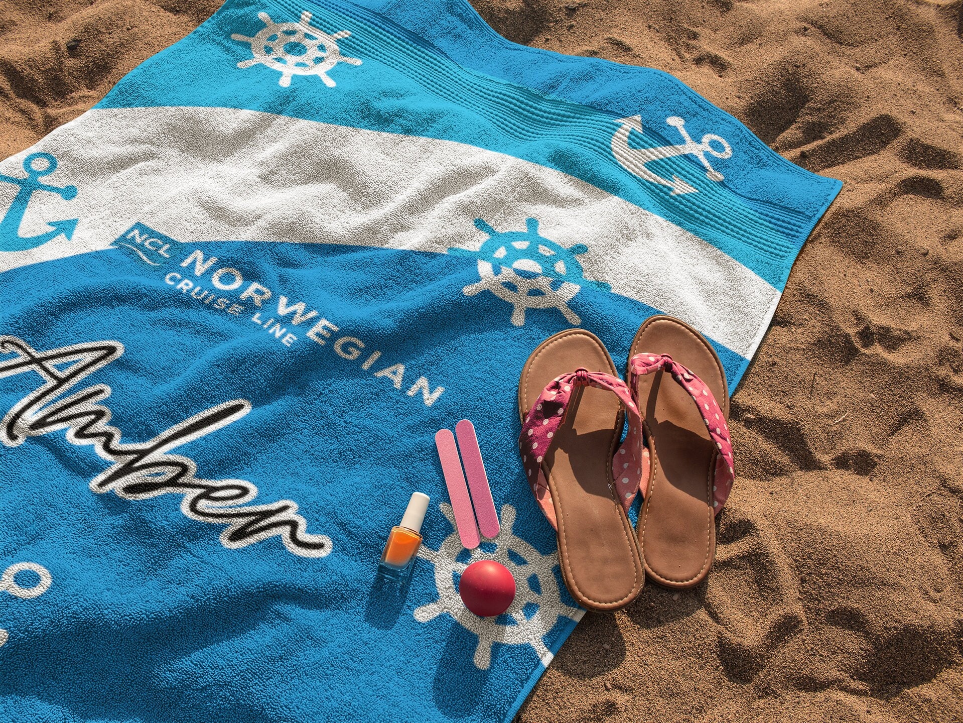 Norwegian Cruise Line Beach Towel Gear | NCL Custom Personalized Cruise ...
