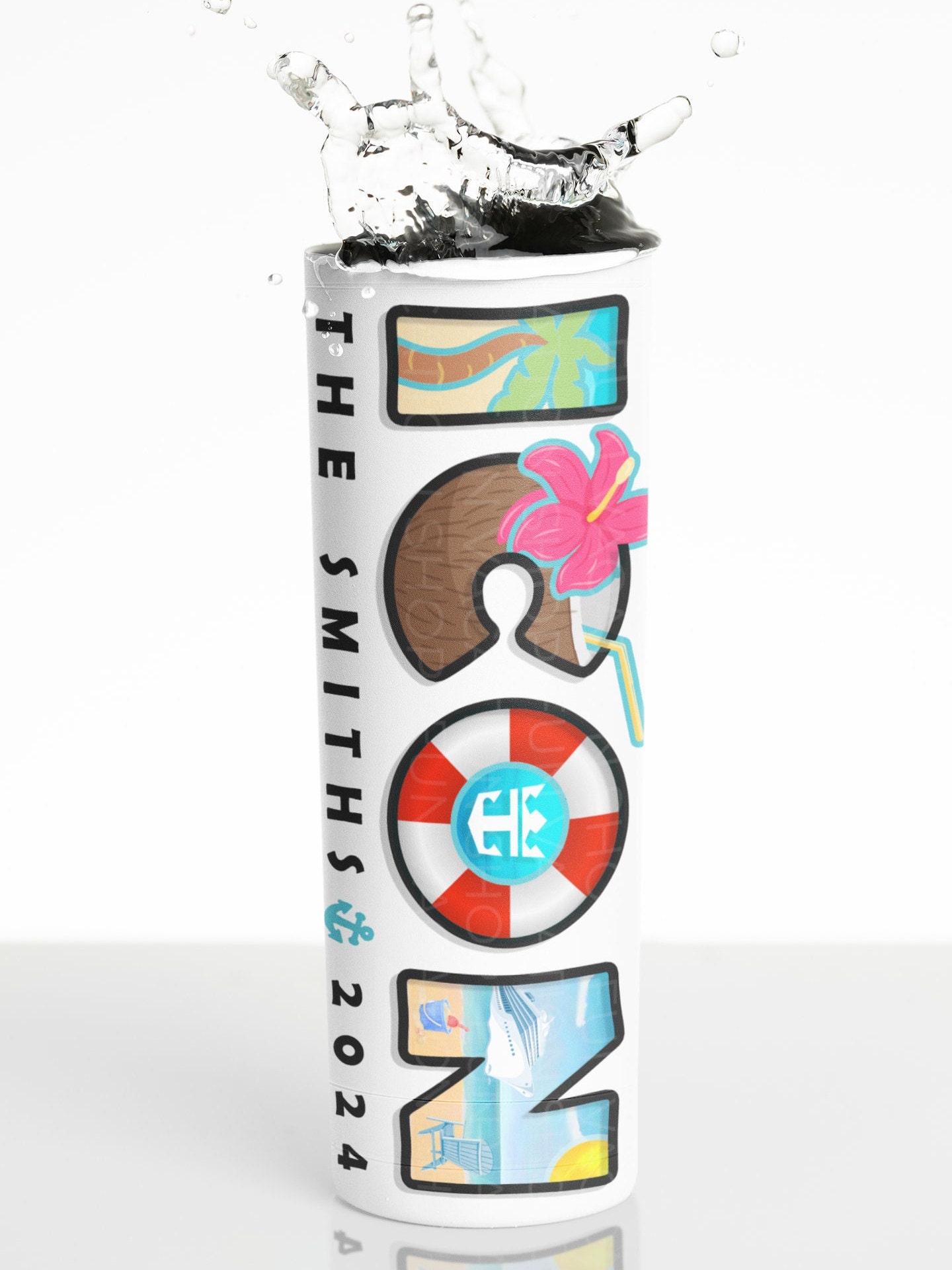 Icon of the Seas Royal Caribbean Cruise Tumbler | Personalized Custom ...