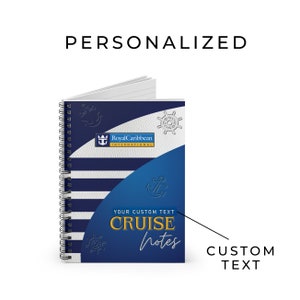 Royal Caribbean Cruise Personalized Travel Notebook | Custom Royal ...