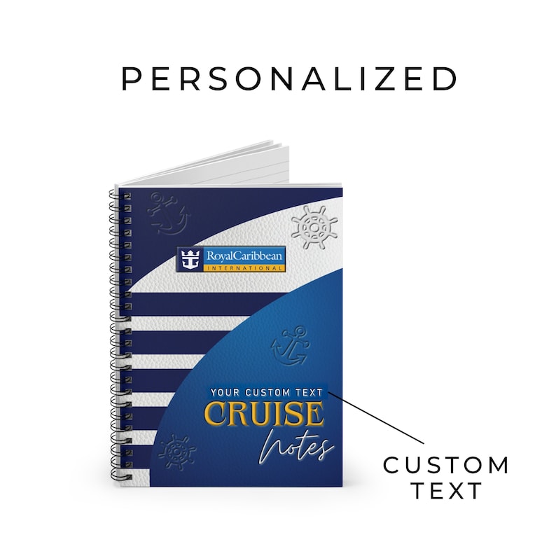Royal Caribbean Cruise Personalized Travel Notebook | Custom Royal ...
